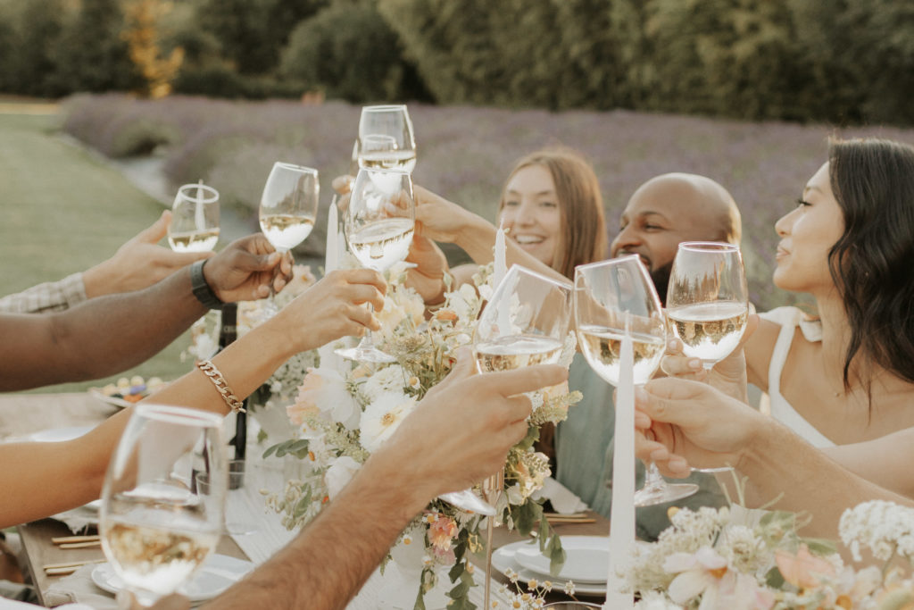 Woodinville Lavender Wedding Reception - brookenalani.com